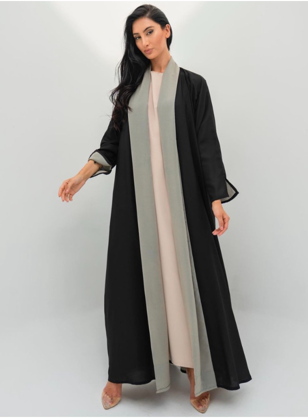 daily abaya daily abaya with double face shila. dress not included ...